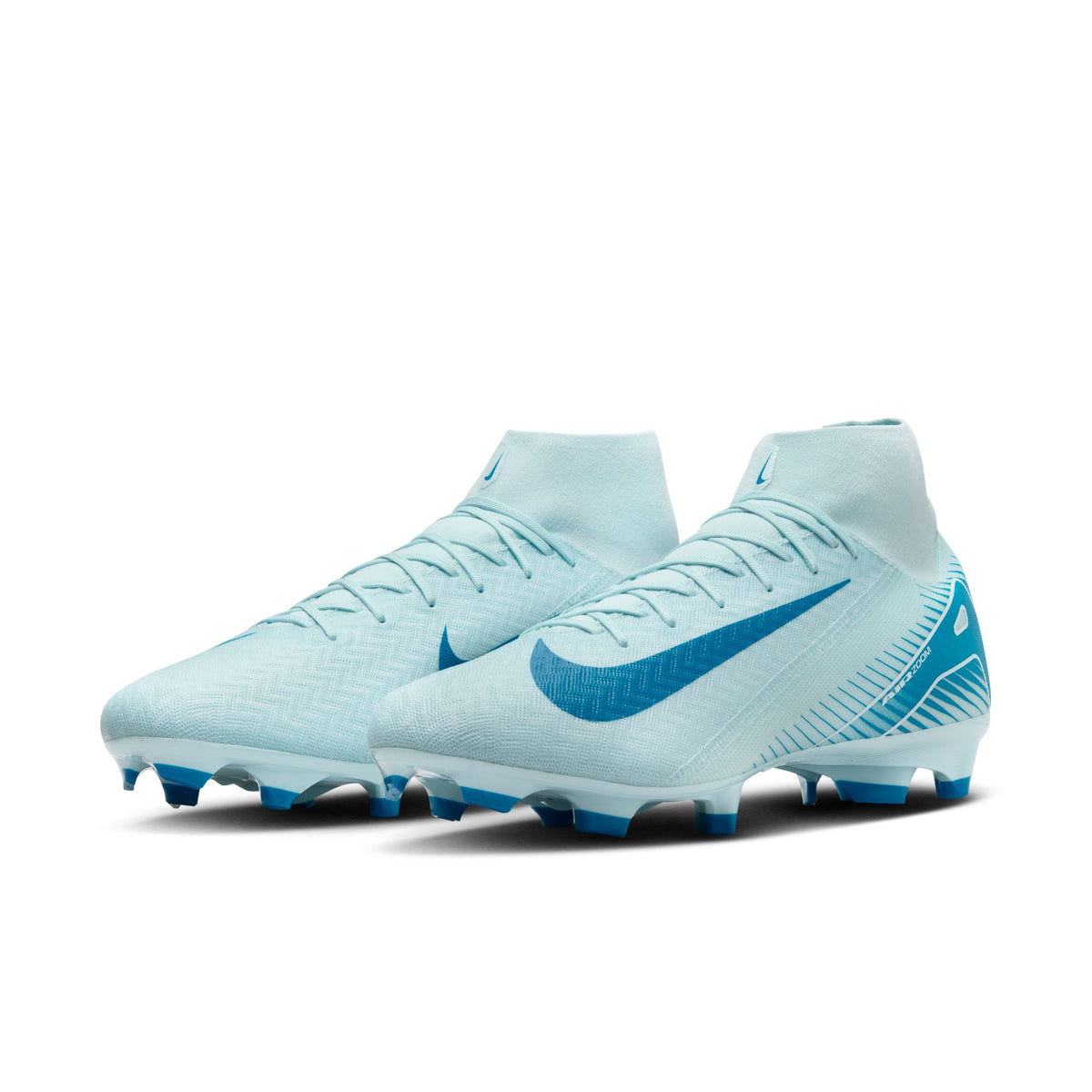 Nike mercurial blue and white store