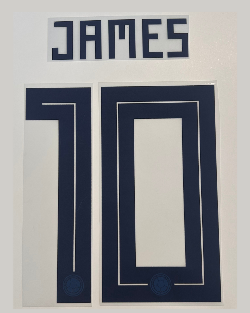 James 2018 Columbia Home Jersey Print – World Of Soccer Canada