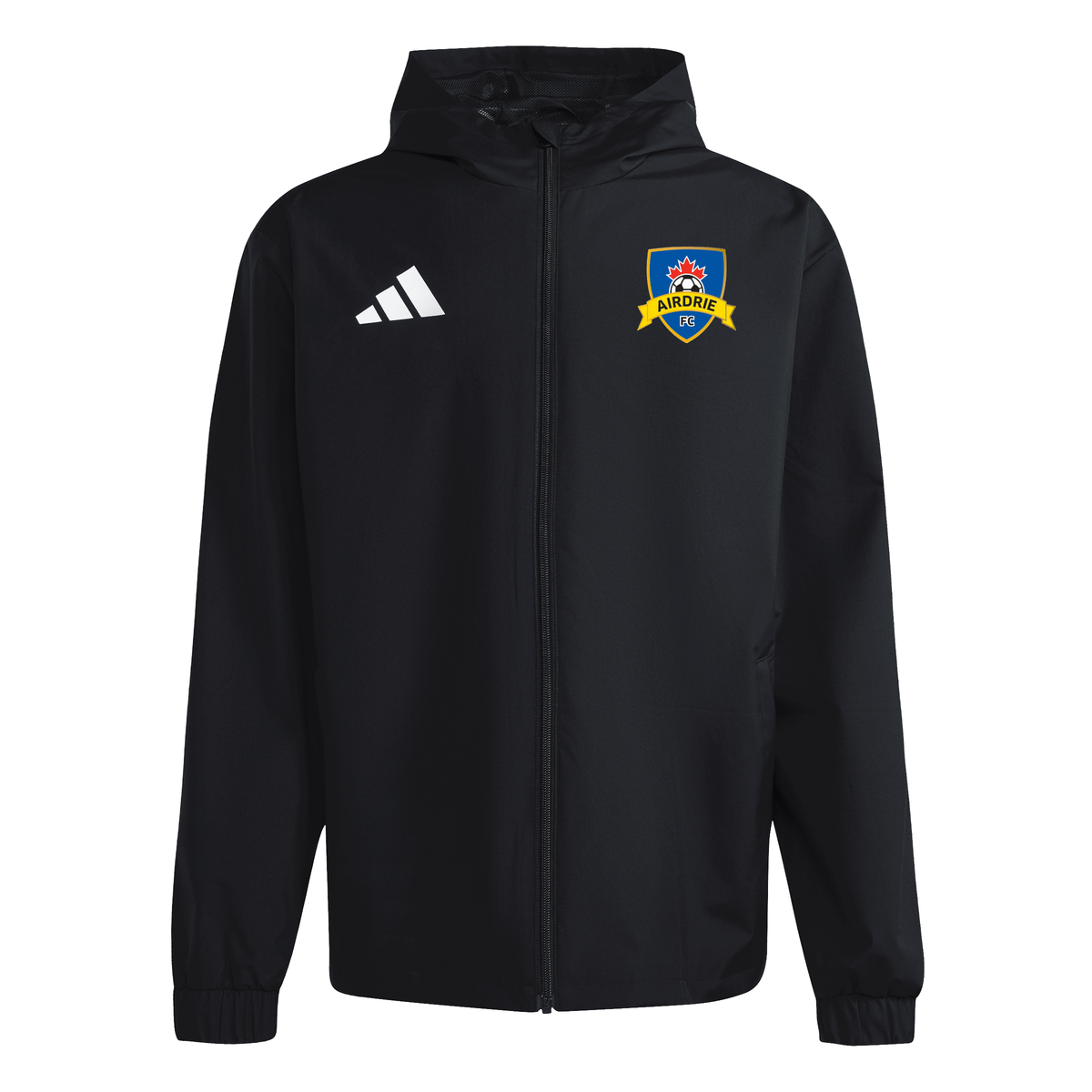 Adidas Airdrie FC Entrada 26 All Weather Jacket Adult – World Of Soccer ...