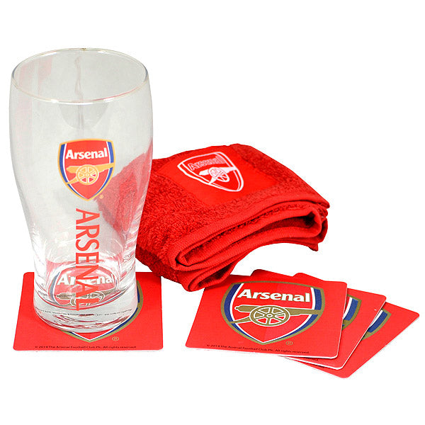 Arsenal Club Mini Bar Set – World Of Soccer Canada